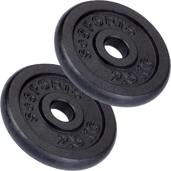 Weight Plate Set Cast Iron – Gorilla Sports UK