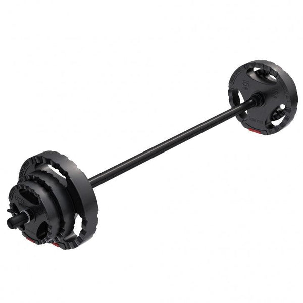 Aerobic barbell set plastic 20 kg – Gorilla Sports UK