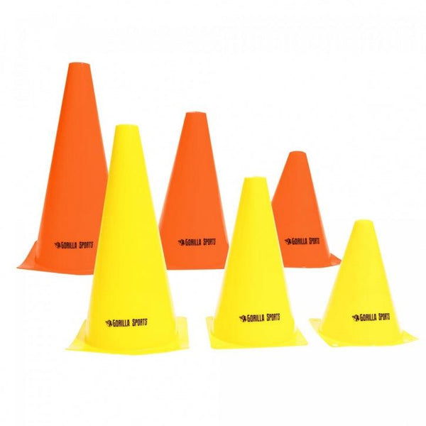 Hat set of 10 pylons 17 cm - 30 cm – Gorilla Sports UK